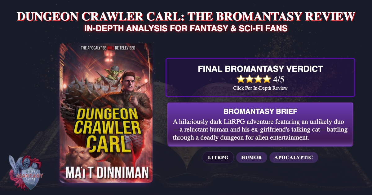 Dungeon Crawler Carl Review: More Than Just a LitRPG